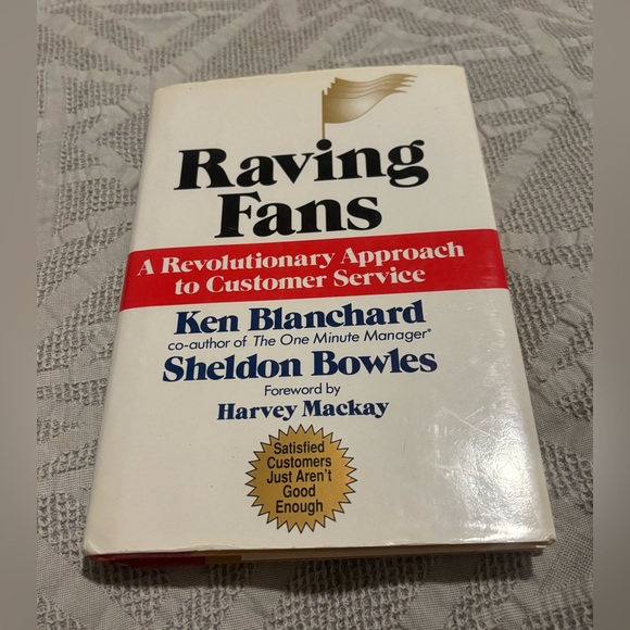 Other | Raving Fans Customer Service Hardcover Book Ken Blanchard ...